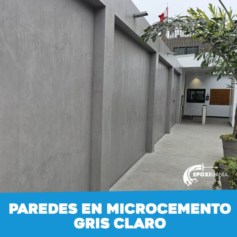 Suelos y paredes en Microcemento – Epoximania Peru