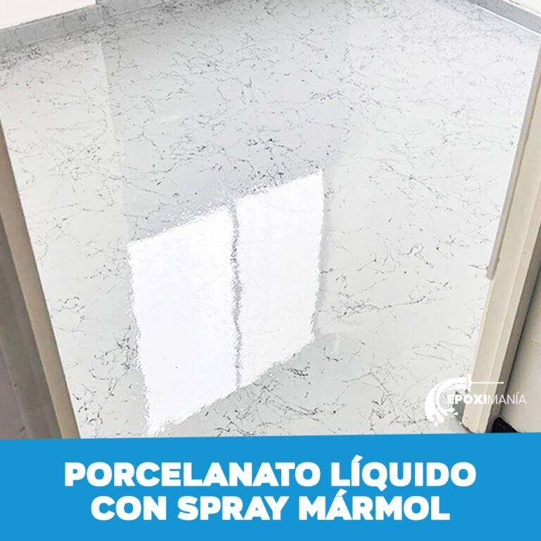 Porcelanato Líquido Spray marmoleado – Epoximania Peru